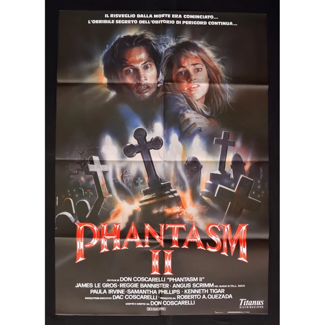 MANIFESTO PHANTASM II 2 Don Coscarelli Zombi Morts-Vivants A204 EUR 49,50 - PicClick FR