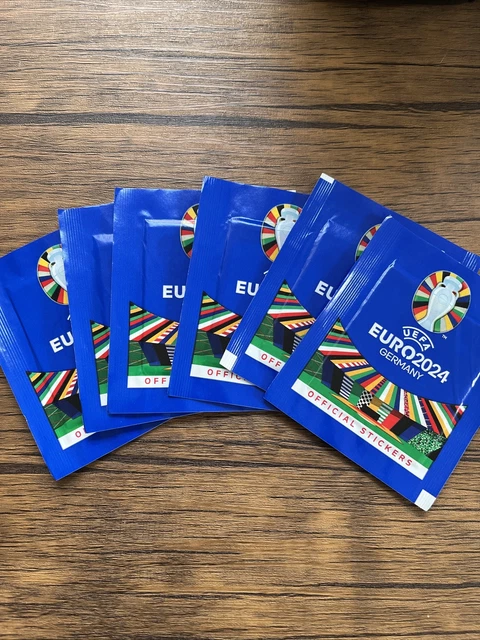 TOPPS EURO 2024 stickers - 6 unopened packs. £3.00 - PicClick UK