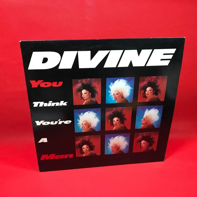 DIVINE YOU THINK You're A Man 1984 UK 3-track 12" vinyl single Give It ...