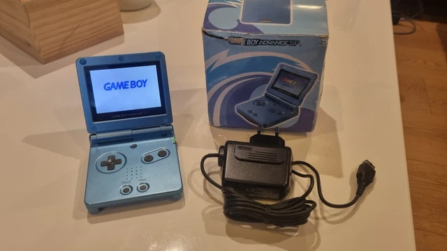 PACK CONSOLE NINTENDO Gameboy Gba Advance Sp Bleu Surf Blue AGS101 Ags 101 EUR 201,00 - PicClick FR