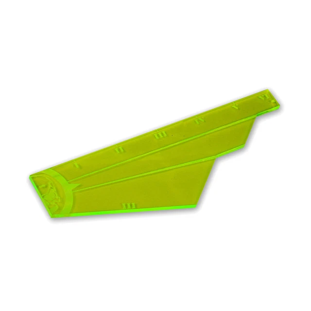 BATTLE KIWI WARHAMMER 40k Template Tactical Combat Ruler - Fluor Green ...