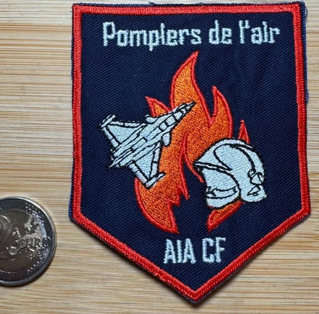 ECUSSON PATCH SAPEURS Pompiers De L’air. Aia Cf (Écu 69) EUR 15,99 ...