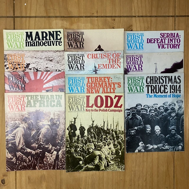 PURNELL: HISTORY OF the First World War Magazine - Issues 10-20 £29.99 ...