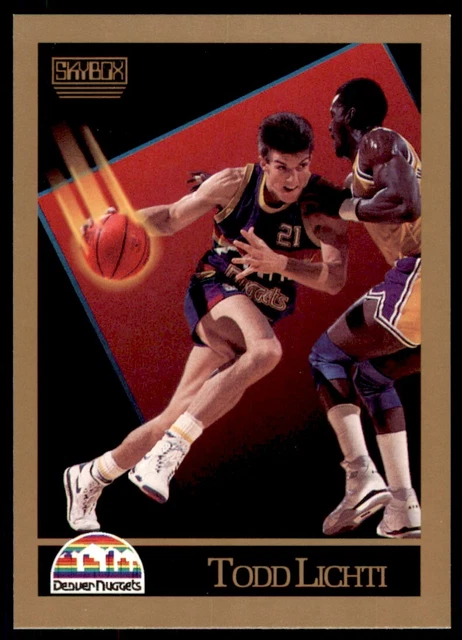 1990-91 SKYBOX TODD Lichti recrue. Nuggets de Denver #79 EUR 2,04 ...
