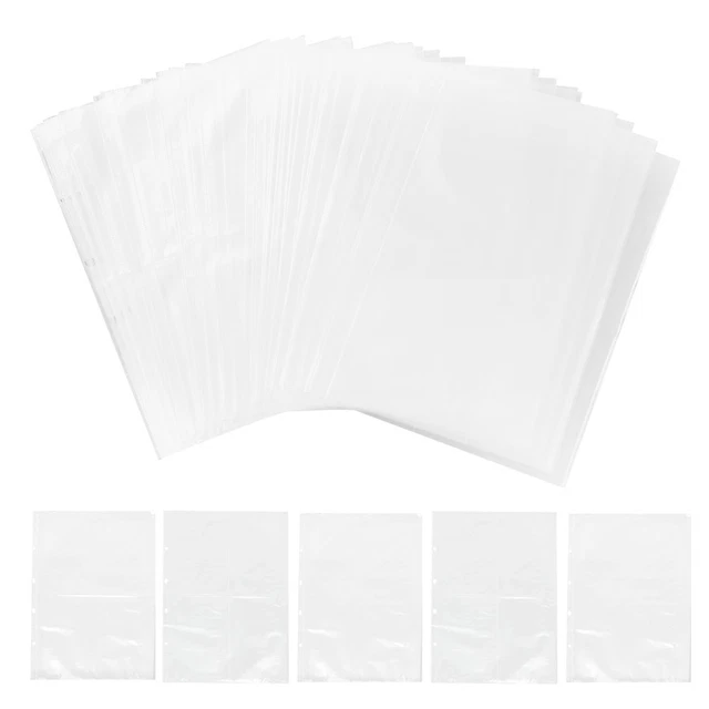 40 PCS SHEET Covers for Binder Office Supply Heavy Duty Page Protectors ...