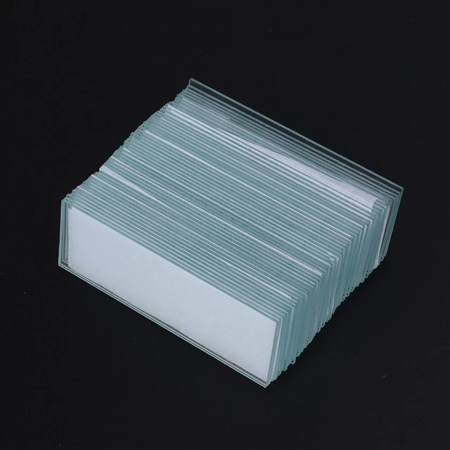 100 PIECES LAME De Microscope Préparée Transparent Lamelles EUR 26,48 ...