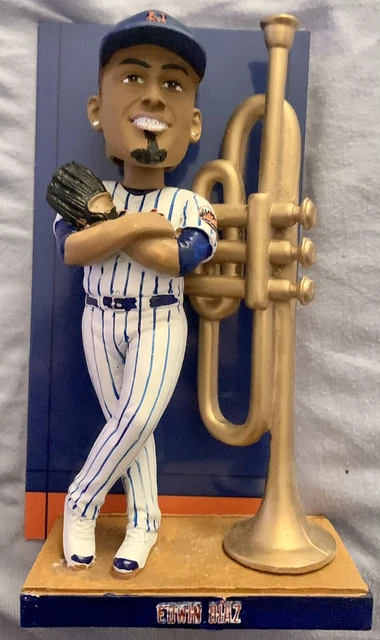 TROMPETTE NY METS Edwin Diaz Bobblehead Sga 8/15/2023 Citi Field Sound ...