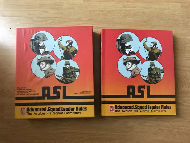 ADVANCED SQUAD LEADER Rules - Avalon Hill Game Company ASL Rule Book ...
