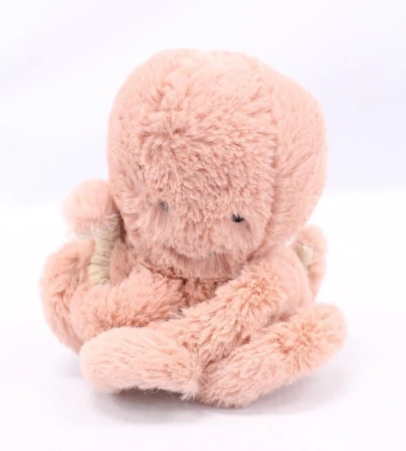 JELLYCAT 'ODELL' OCTOPUS Peach Coloured Plush Soft Toy 10cm Tall - H30 ...