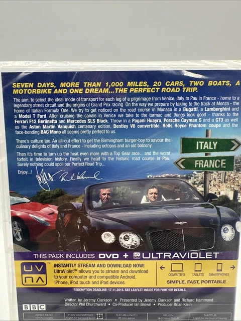 TOP GEAR - The Perfect Road Trip DVD - New & Sealed £9.95 - PicClick UK