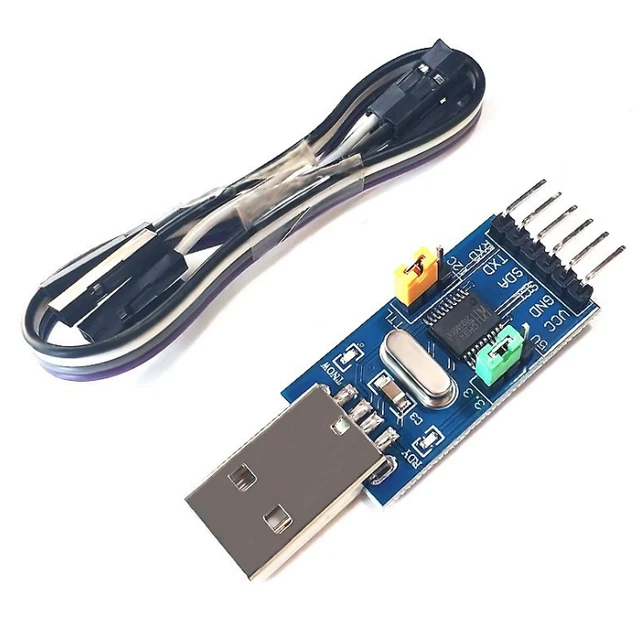 CH341T MODULE USB to I2C IIC UART USB to TTL single-chip serial port ...