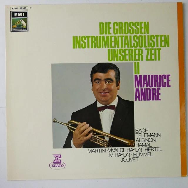 MAURICE ANDRÉ DIE grossen Instrumentalsolisten unserer Zeit II EMI LP ...