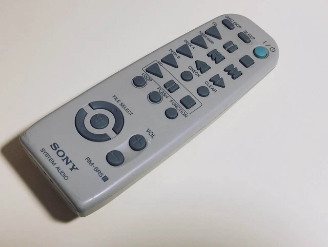 SONY RM-SR5 TÉLÉCOMMANDE CHAINE HiFi Audio HCD-RX77 ,MHCRXD5 ,MHCW5 EUR ...