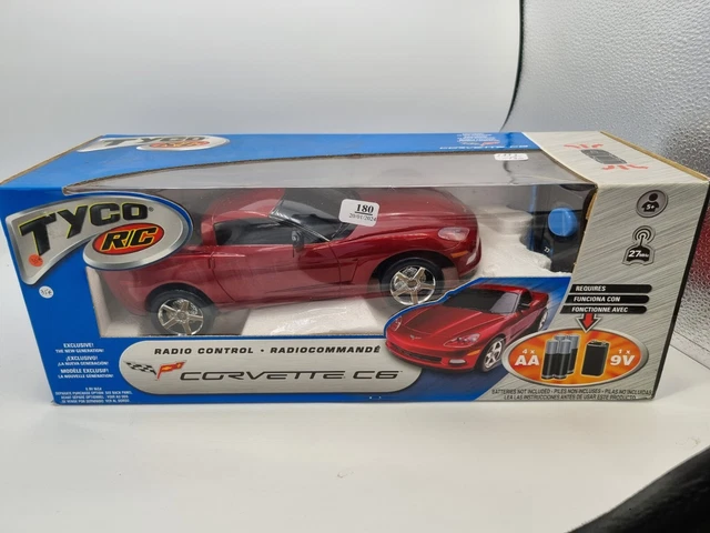 CHEVROLET CORVETTE C6 Rouge Radio Control Radiocommande Tyco R/C 88242 ...