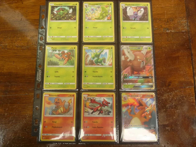 COLLECTION COMPLÈTE SET complet Pokémon Destinées Occultes DRACAUFEU ...