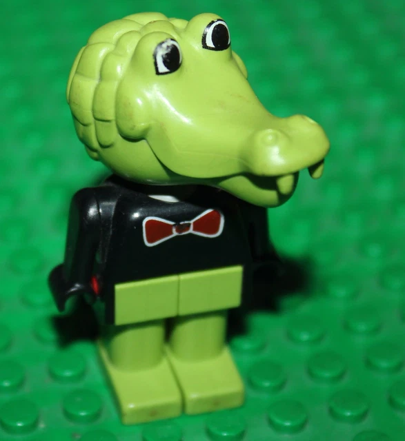 CROCODILE LEGO FABULAND Figure Crocodile 2 ref fab4c/set 3683 3645 3721 ...