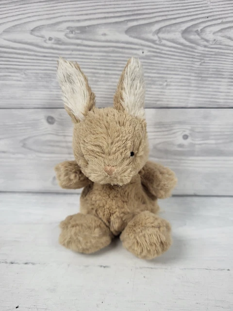 JELLYCAT CARAMEL POPPET Bunny Rare Retired Collectible Soft Teddy. PS £ ...