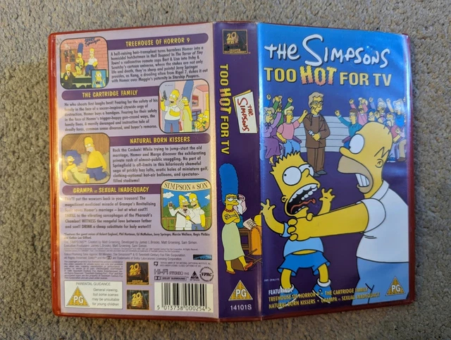 THE SIMPSONS TOO Hot For TV VHS Video PAL £3.99 - PicClick UK