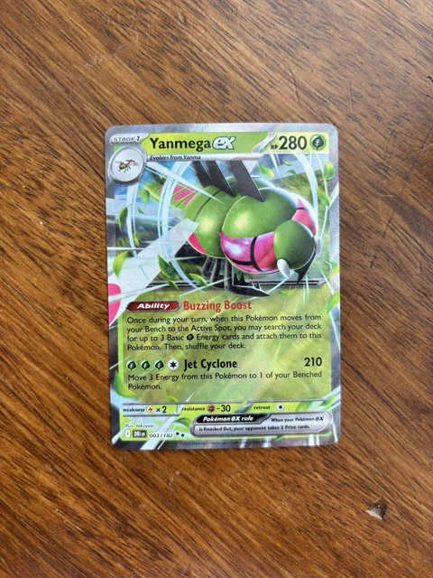 POKÉMON TCG YANMEGA EX Destined Rivals Ultra Rare Card 003/182 NM ...