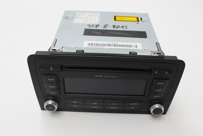 ORIGINAL AUDI A3 8P CD Changer Car Radio 8P0035186G changer concert II Radio £45.10 - PicClick UK