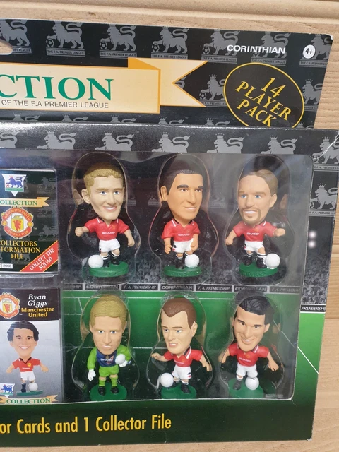 CORINTHIAN COLLECTION CIRCA 1995 Manchester United 12 Player Team Box ...