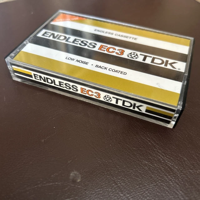 TDK ENDLESS Cassette Ec-3 3 Minute Blank Cassette Tape (1) Used V.good £11.12 - PicClick UK