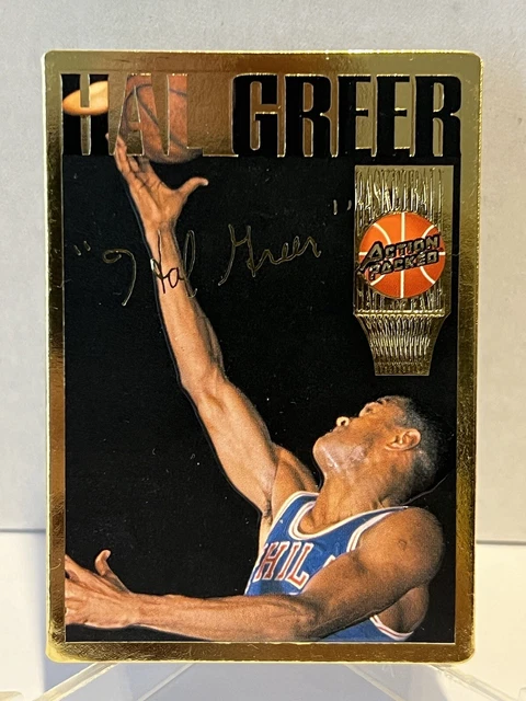 1994-95 HALL OF Fame Hal Greer Philadelphia 76Ers Emballé Action #28 ...