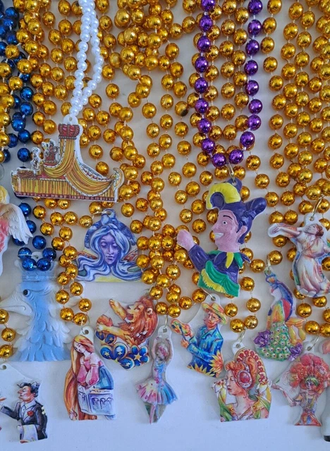 2025 KREWE OF Rex Float Beads, and King Float Bead - 28 Beads missing ...