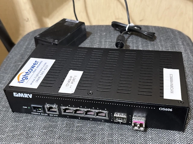 ADVA MRV OPTISWITCH 606 Network Interface Device / Os606-Lt $69.99 ...