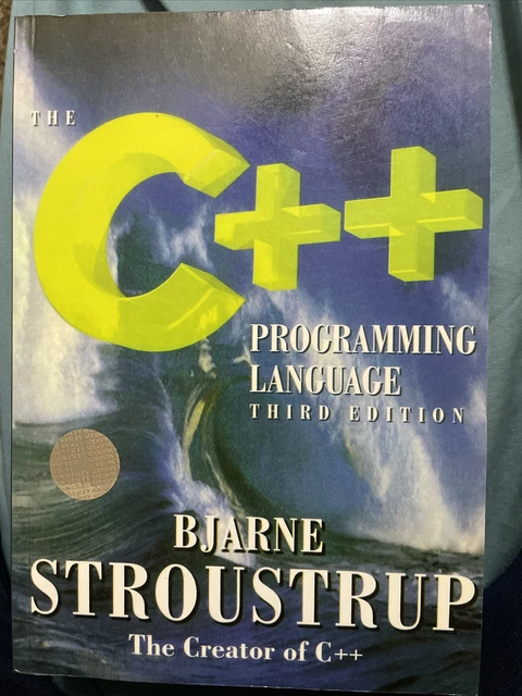 THE C++ PROGRAMMING Language 3rd Edition Bjarne Stroustrup $20.20 ...