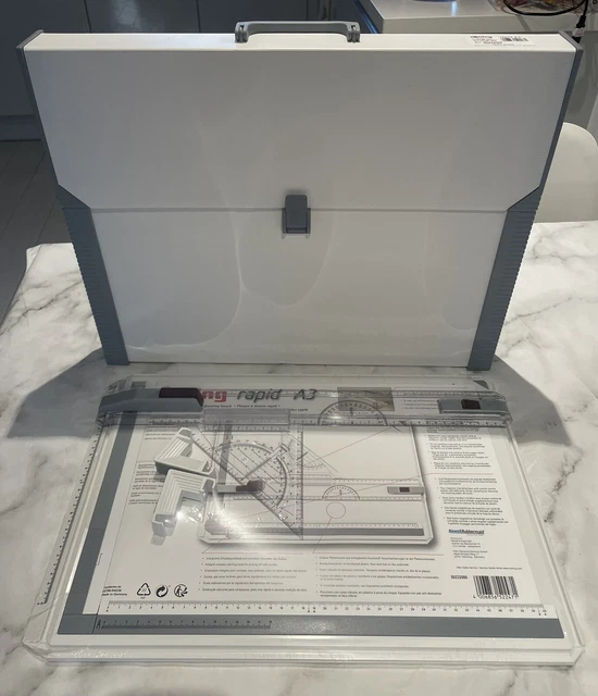 ROTRING RAPID TECHNICAL Drawing Board A3 with College Case £90.00 ...