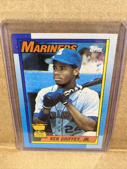 1990 KEN GRIFFEY Jr. Seattle Mariners Topps All-Star Rookie Card #336 ...