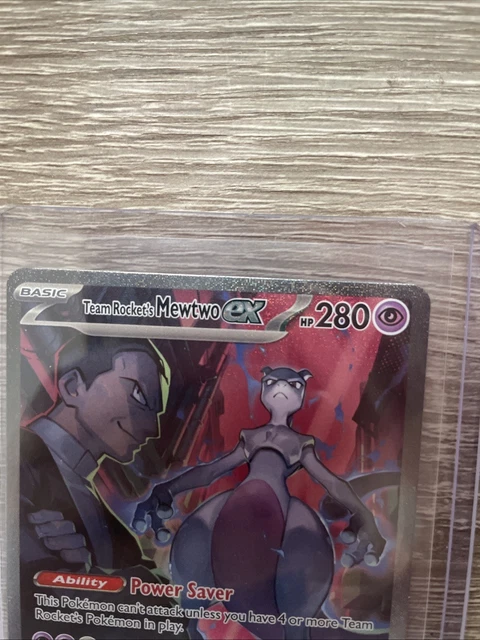 POKÉMON DESTINED RIVALS Team Rocket’s Mewtwo EX SIR 231/182 $480.00 ...