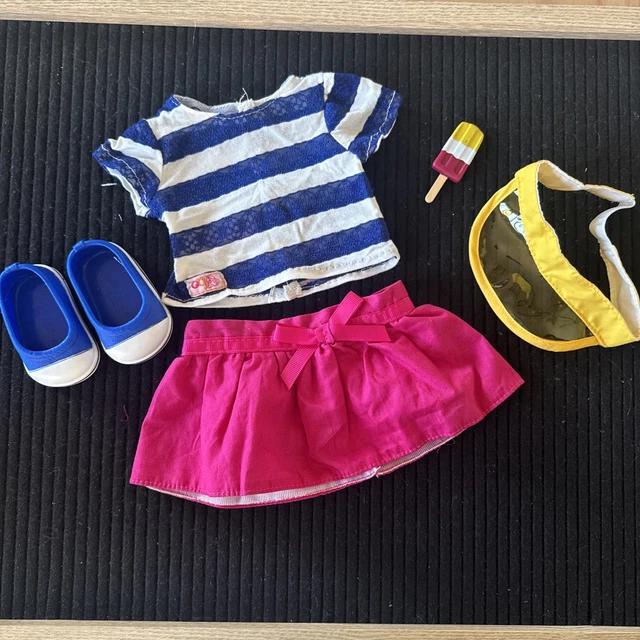 OUR GENERATION DOLL 18" ' CUTE TO SCOOT ' DELUXE OUTFIT no scooter $15. ...