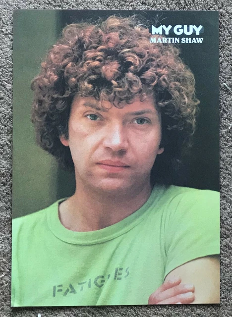 MARTIN SHAW - 1980 full page UK magazine annual poster THE ...