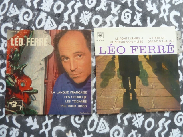 LÉO FERRÉ Lot de 6 45 Tours EUR 27,00 - PicClick FR