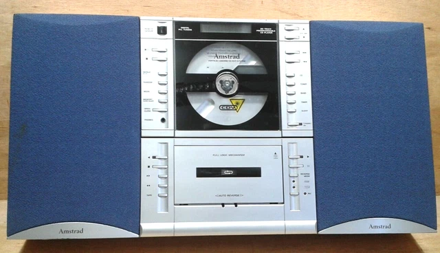 VINTAGE AMSTRAD CD Radio Cassette Stereo System Hi-Fi HCD-2000 Retro £ ...