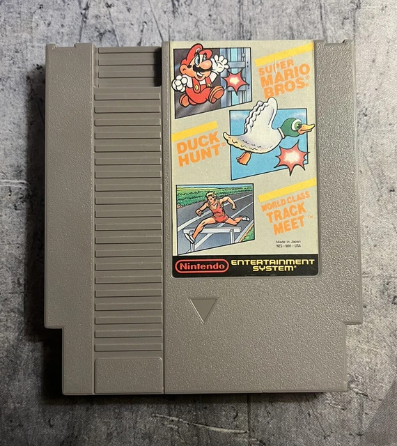 SUPER MARIO BROS. / Duck Hunt / World Class Track Meet (NES, 1990) EUR ...