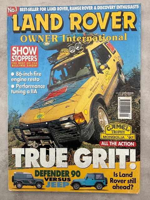 LAND ROVER OWNER International Magazine - September 1997 - 90 Resto, LR ...
