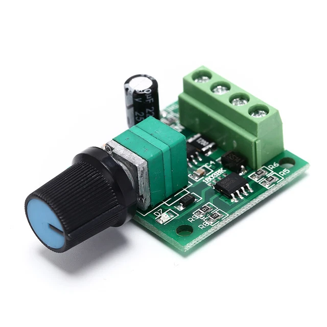 DC 1.8V 3V 5V 6V 12V 2A Low Voltage Motor Speed Controller PWM 1803B B ...