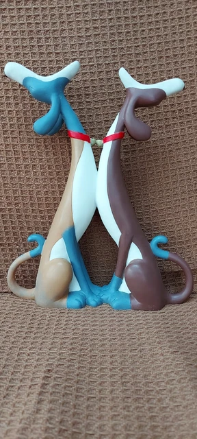 BORDER FINE ARTS Hot Dogs A3401 Howling at the Moon by Toni Goffe 2003 ...