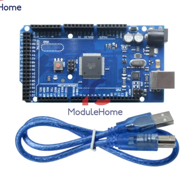 MEGA 2560 R3 Module ATMEGA16U2 ATMEGA2560-16AU Module + USB Cable For ...