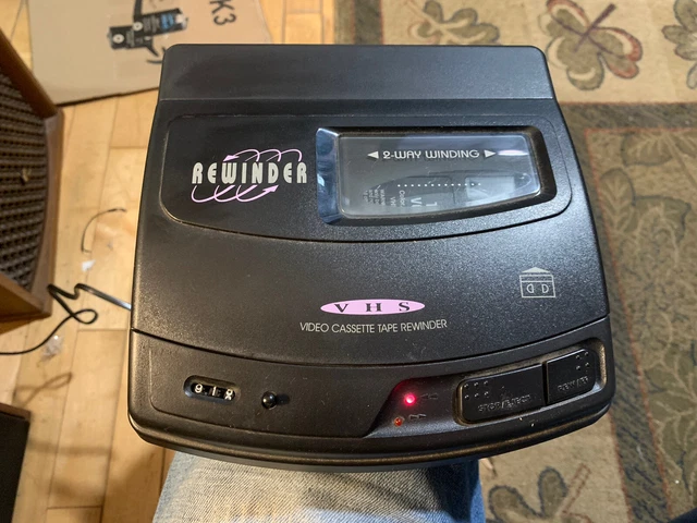 VINTAGE VHS REWINDER. Rewinds And Fast Forwards. Fully Tested $20.00 ...