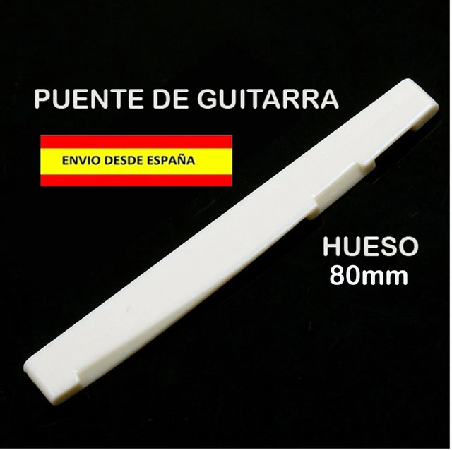 PONT SELLETA SILLET Bone crou De OS 80mm Guitare Rock Acoustique ...