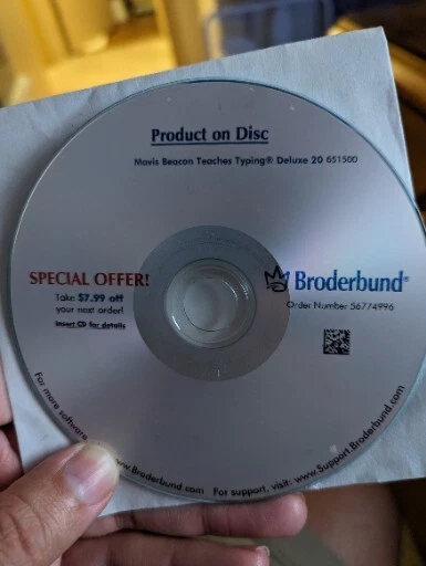 MAVIS BEACON TEACHES Typing Deluxe Version 20 PC CD-Rom Educational Software A15 EUR 12,92 ...