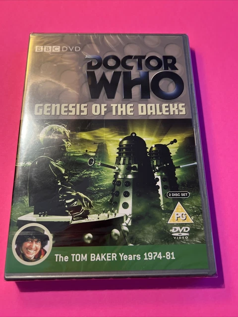 DOCTOR WHO GENESIS of the Daleks Tom Baker PAL DVD UK 2006 NEUF SCELLÉ ...