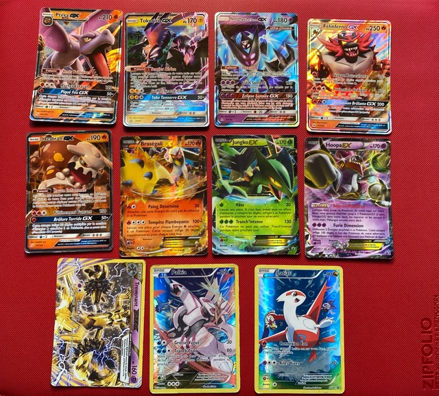 LOT DE CARTES Pokémon EX, GX, Full Art anciennes années 2015 à 2019 EUR ...