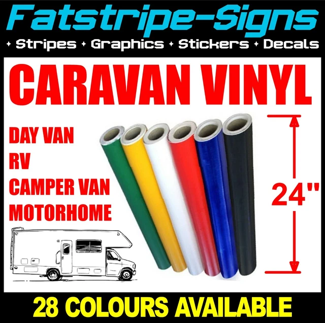 CARAVAN MOTORHOME VINYL Stickers Graphics Decals Camper Van Polymeric £ ...