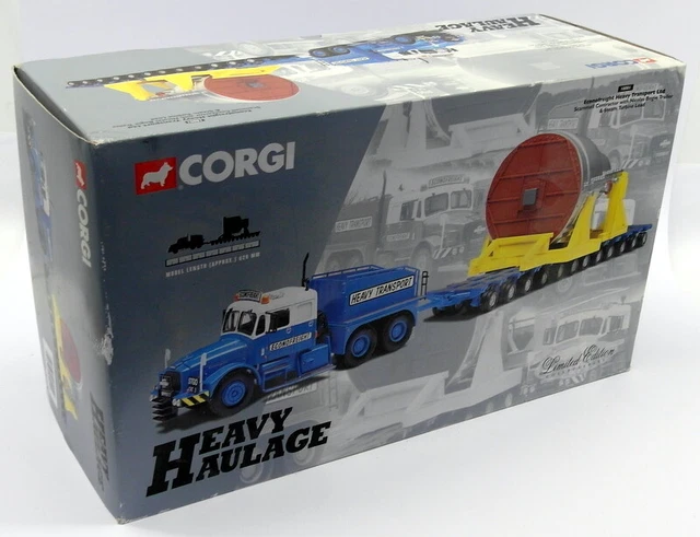 CORGI 1/50 18001 Scammell Contractor + Nicolas Bogie Trailer Steam ...