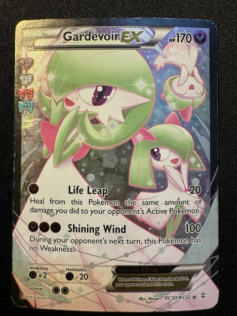 POKEMON CARD*GARDEVOIR EX*RC30 / RC32*Full Art*XY Generations Radiant ...